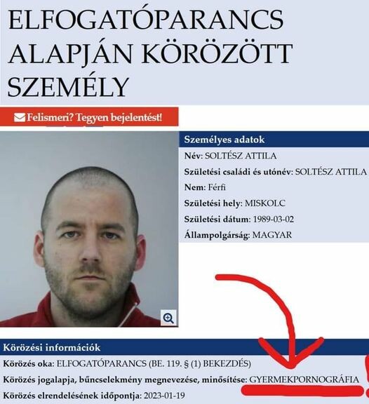 Miskolci körözött - Északhírnök