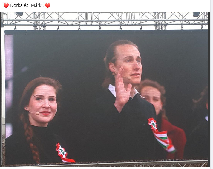 A miskolci Mikita Dorka Júlia Himnuszt szaval - Északhírnök