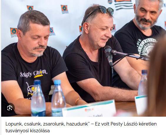 A szétcsúszott fejű Pesty letolvajozta Lölőt Tusványoson - Északhírnök