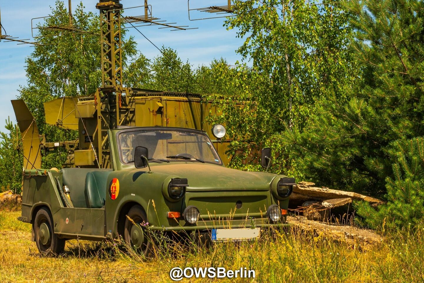 East German military vehicle Trabant 601 Kübel - Északhírnök